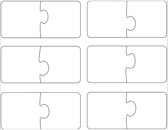 Free Puzzle Piece Templates 16 Printable PDF Documents Download