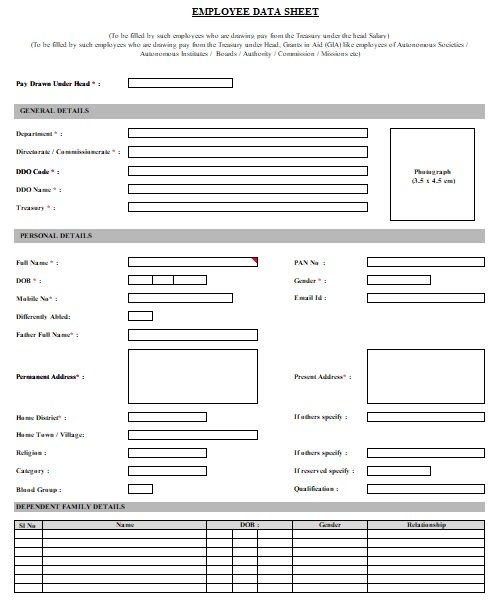Access Employee Database Template 8 Best Excel Documents Free