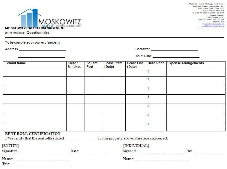 Rent Payment Plan Template Rent Payment Plan Template