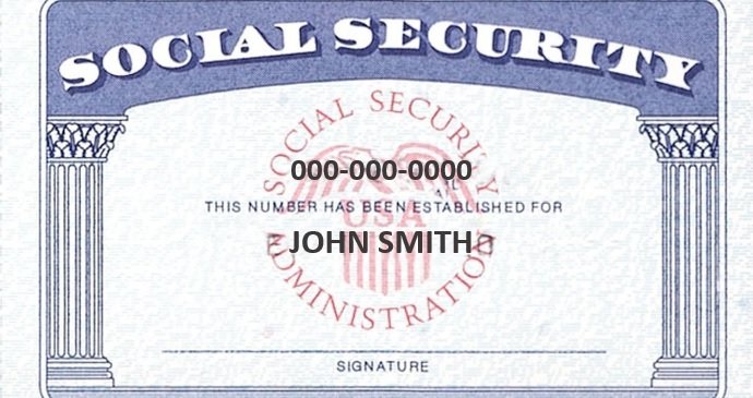 Free Social Security Card Templates Real Fake Best Collections