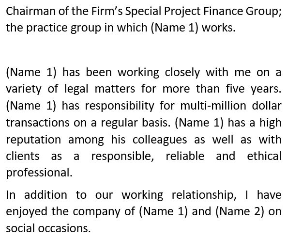 Professional Business Reference Letters MS Word Best Collections