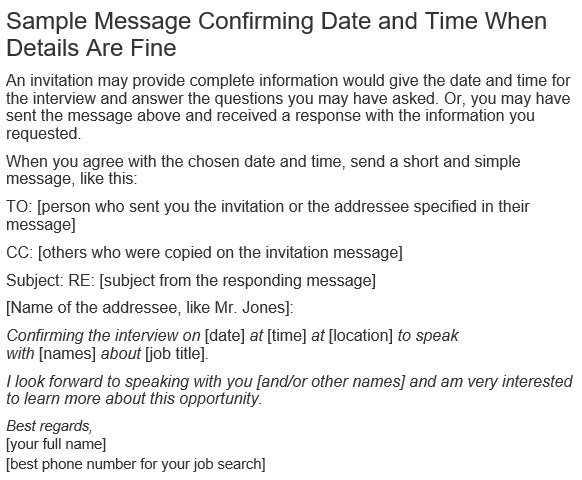 24 Free Interview Acceptance Emails Professional Writing Tips Best 