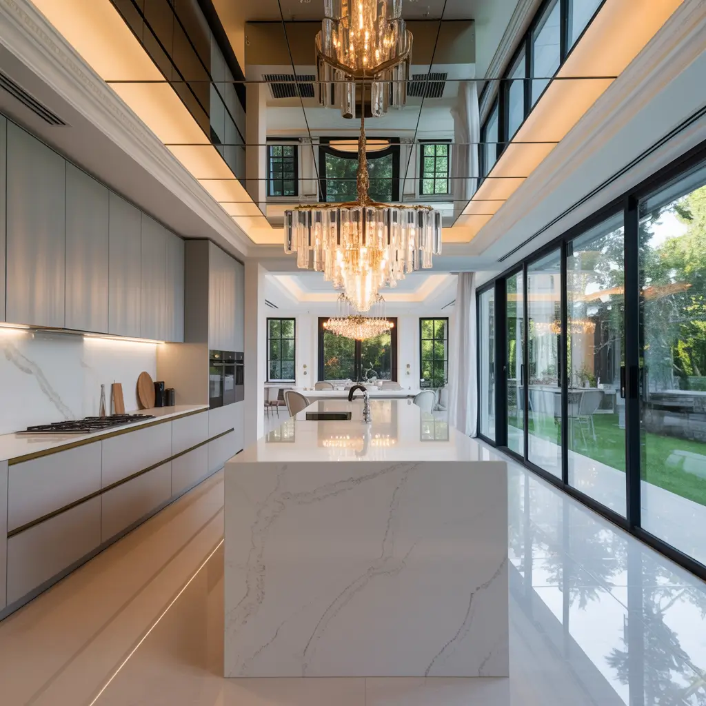 15 Refreshing Kitchen Ceiling Design Ideas and Bright Enhancements