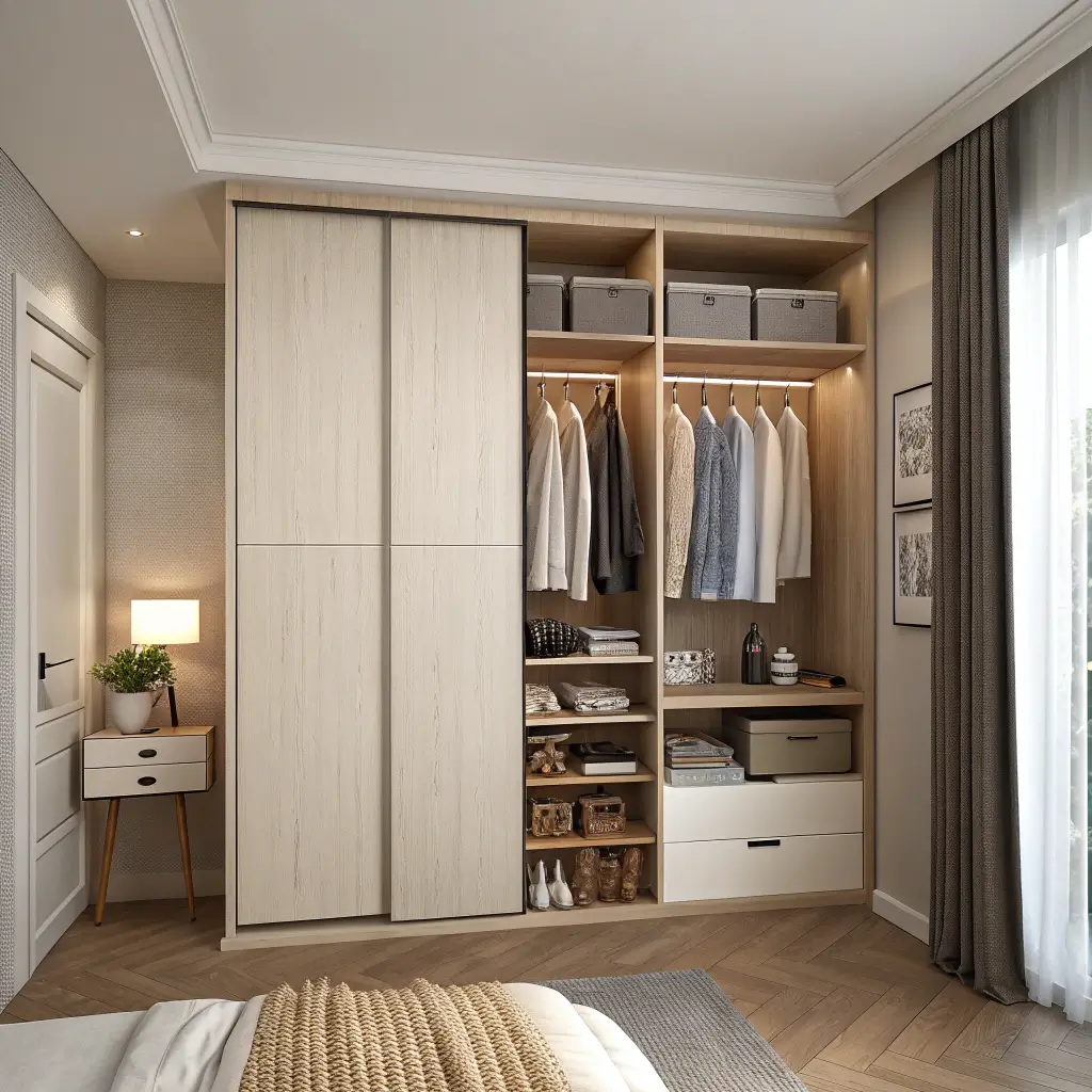 10 Modern Sliding Wardrobe Design Ideas That Wow Instantly