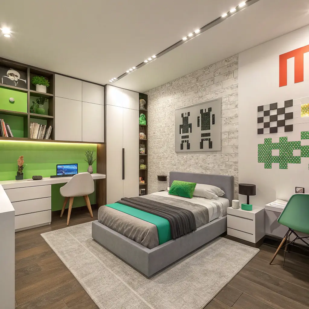 10 Adventure-Themed Minecraft Bedroom Decor Ideas for Fans