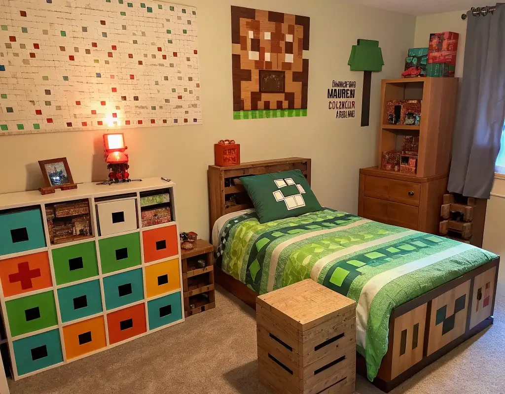 10 Adventure-Themed Minecraft Bedroom Decor Ideas for Fans