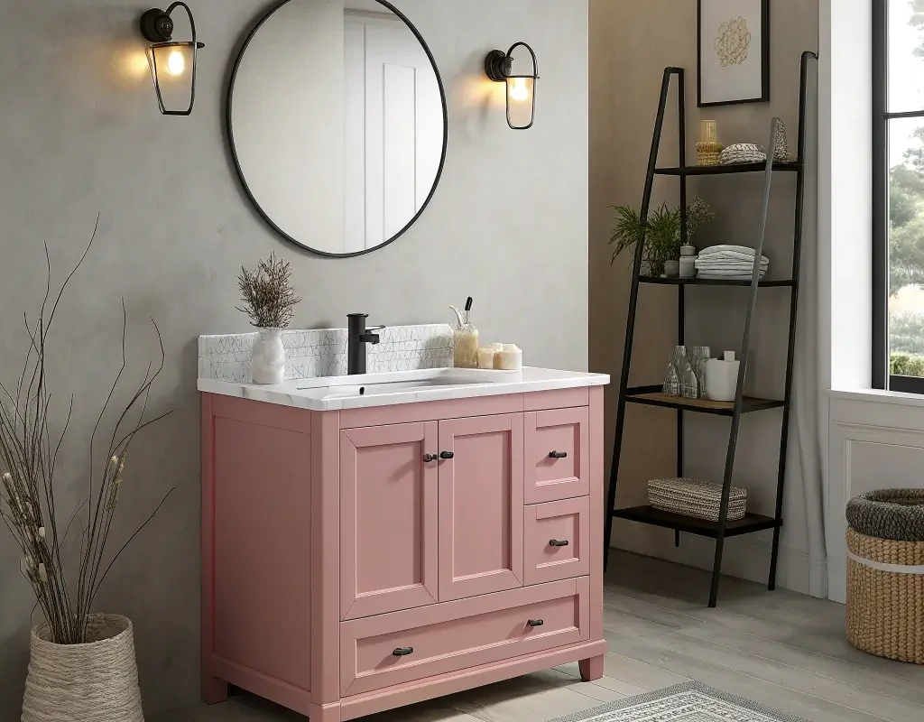 10 Inspiring Modern Pink Bathroom Ideas That Stand Out